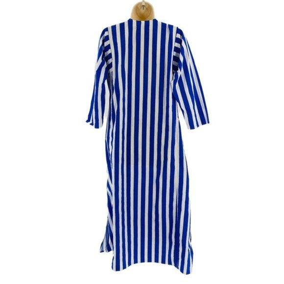 Pomander Place | Dresses | Pomander Place New Blue White Cabana Stripe ...